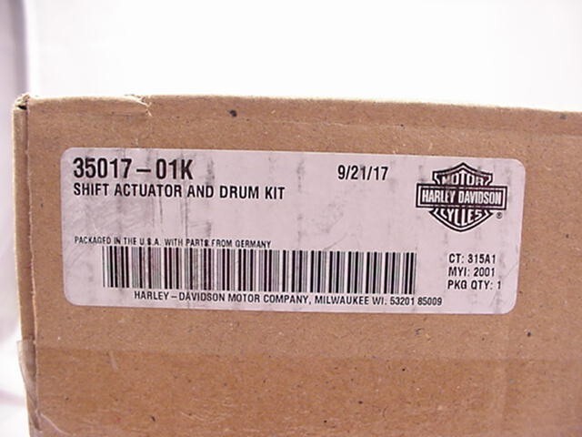 Harley-Davidson SHIFT ACTUATOR AND DRUM KI 35017-01K Harley-Davidson ...