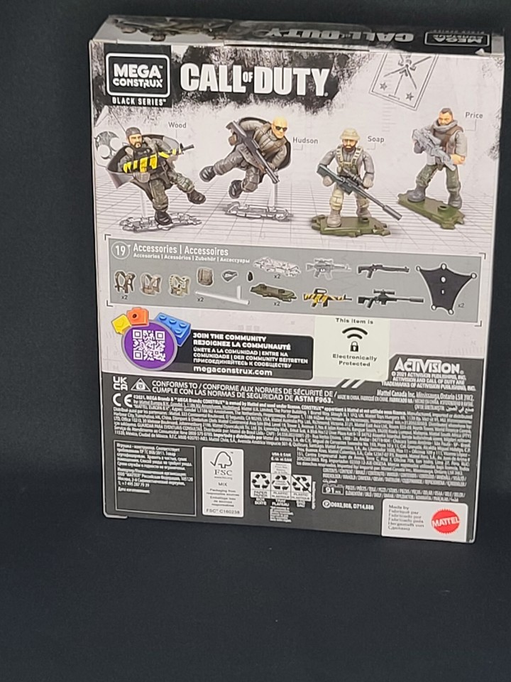 NEW Mega Construx Call Of Duty Battle Royale Air Drop Set 91 pcs Toys ...