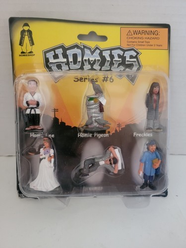 HOMIES - Series 6 - Home Lee-Homie Pigeon-Freckles-Romo & Julia-Dreamer ...