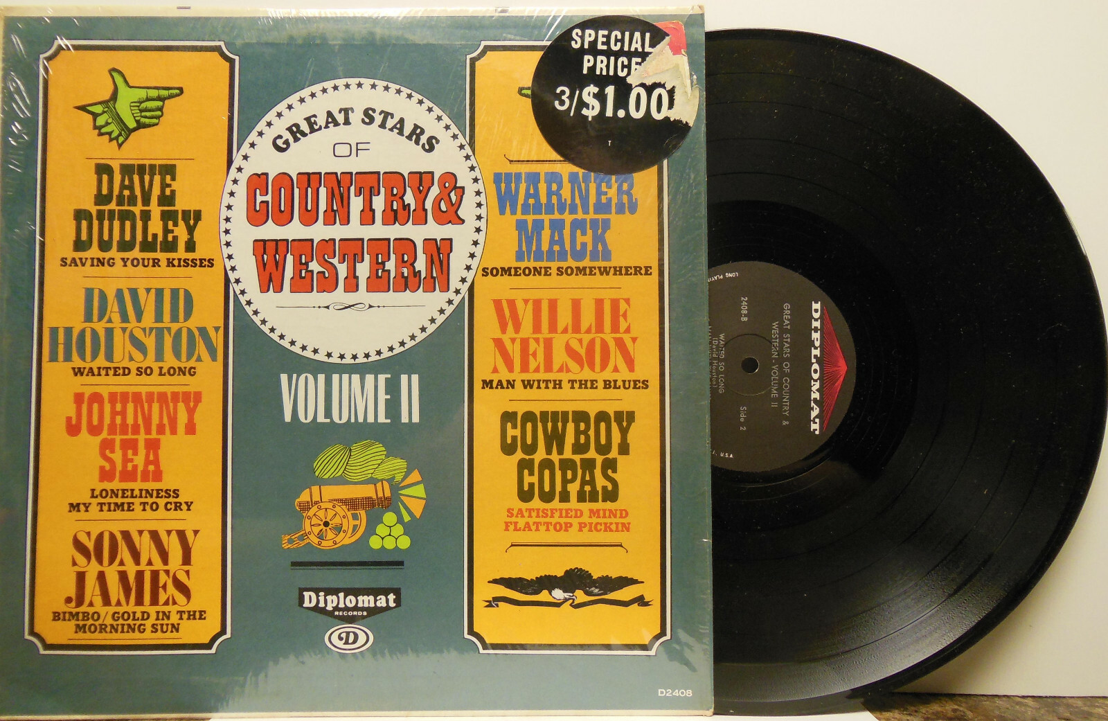 GREAT STARS OF COUNTRY & WESTERN VOLUME 2, LP EX. In Shrink w/ Hype | eBay