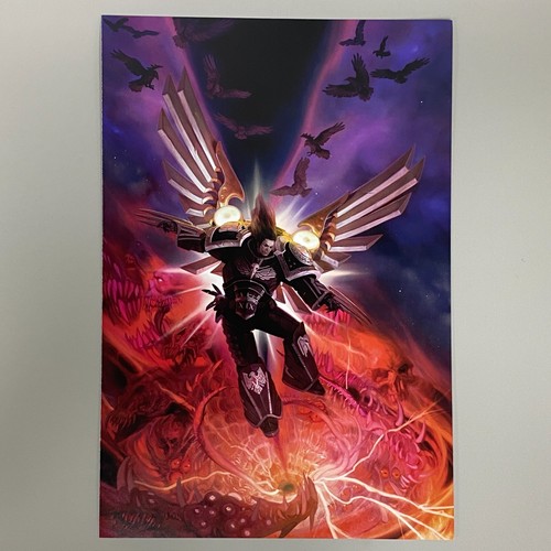 Corvus Corax Raven Guard Adeptus Astartes Art Picture Poster Warhammer ...