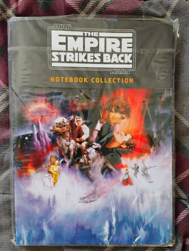 STAR WARS THE EMPIRE STRIKES BACK NOTEBOOK COLLECTION NEW/UNUSED 3 BOOK ...