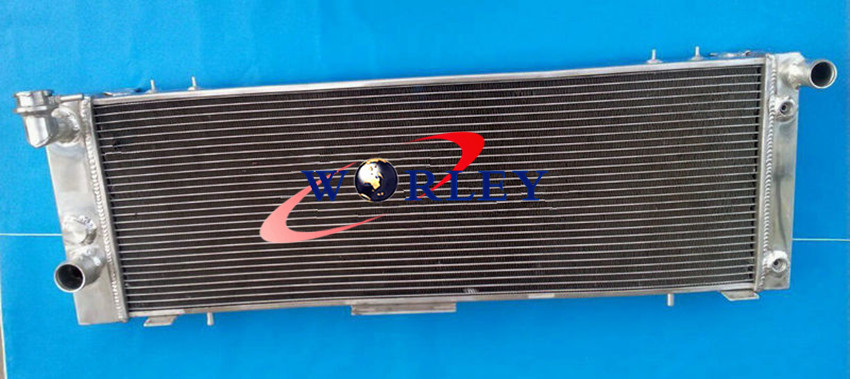 3 core aluminum radiator for Jeep Cherokee XJ 2.5 4.0 trans cooler ...