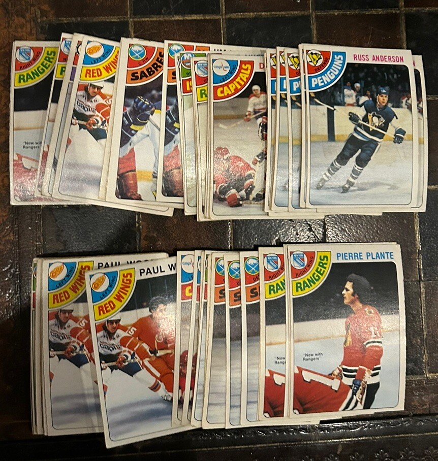 Over (2,000) 1978-79 OPC Hockey Card Lot! Set Single galore! Mainly ...