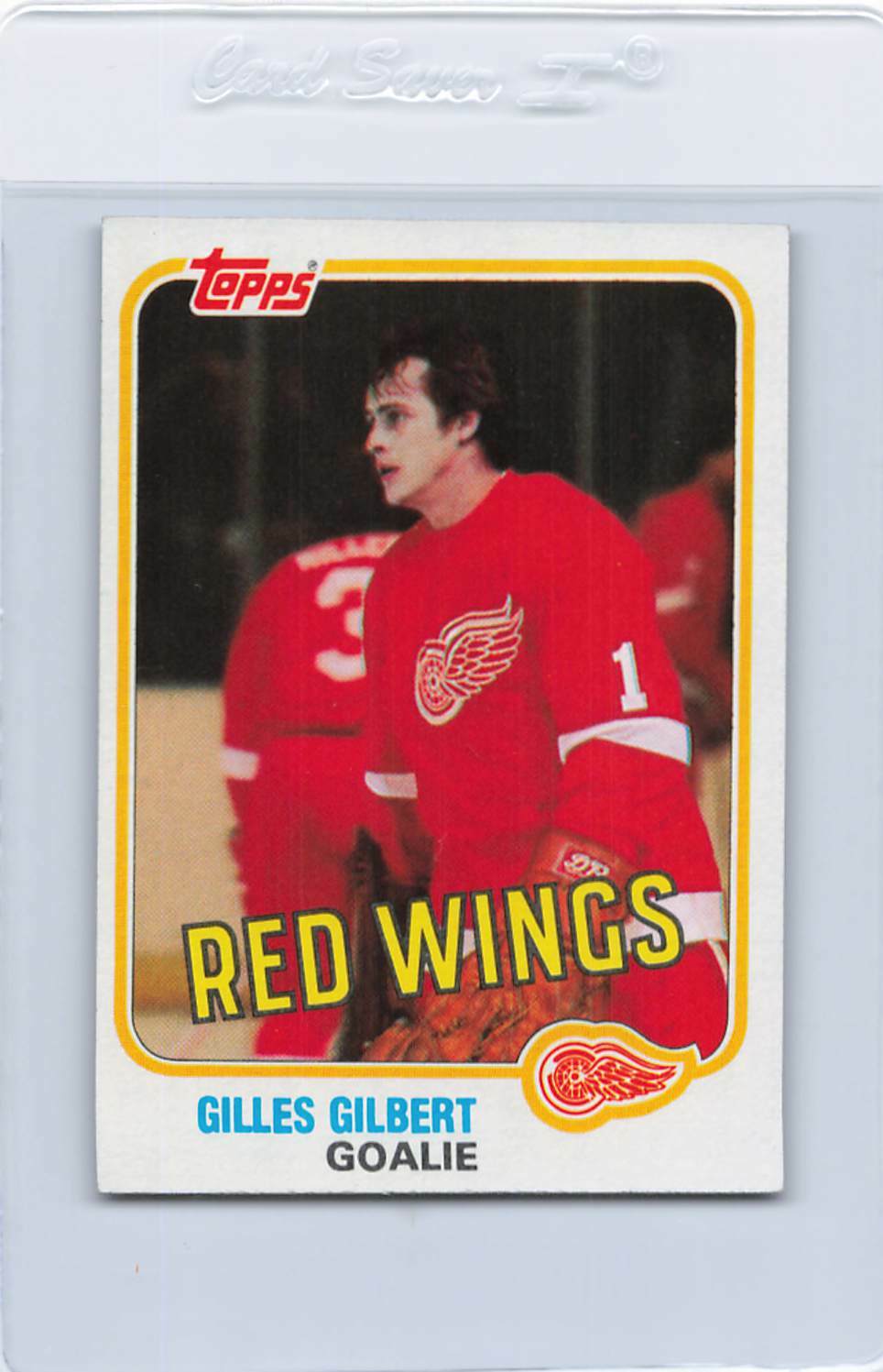 1981/82 Topps #W88 Gilles Gilbert Red Wings NM *115 | eBay