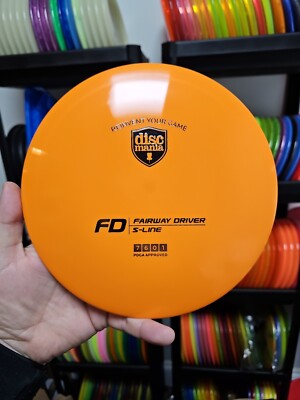 Discmania Originals Orange 171g S-Line FD Disc Golf Fairway Driver | eBay