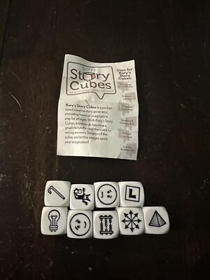 Rory's Story Cubes Game 9 Cubes 54 Images Infinite Stories Gamewright ...