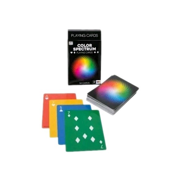 Color Spectrum Playing Cards Full Deck 52 Cards by RMS NEW! Sealed Free ...