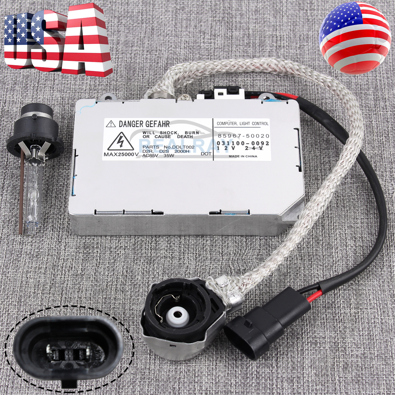 D2R HID XENON BALLAST Igniter FOR LEXUS ES300 ES330 IS300 LS430 RX300 ...