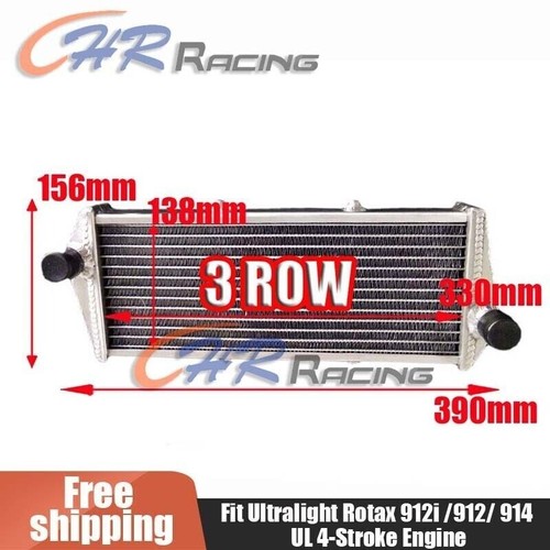 Aluminum Radiator For Ultralight Rotax 912i, 912, 914 UL 4-STROKE ...