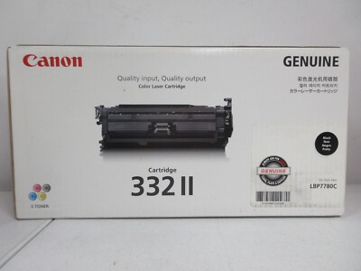 CANON GENUINE 332 II Black Toner Cartridge 6264B012 - MX6-0861 ...