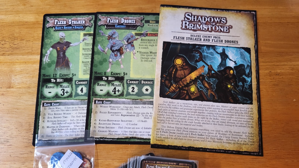 Painted Shadows Of Brimstone Flesh Stalker and Flesh Drones Deluxe ...