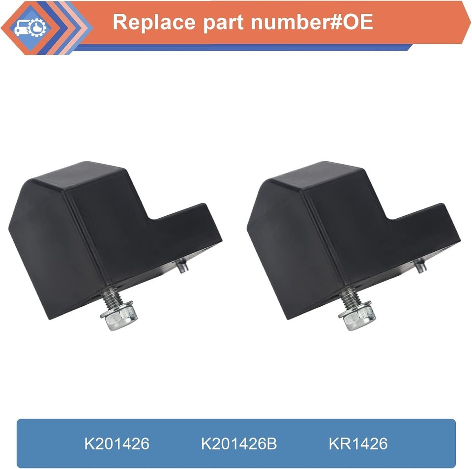 2PCS Suspension Lower Control Arm Bumper For GMC Sierra Chevy Silverado ...