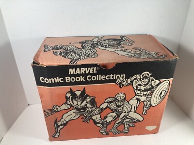 MARVEL STUDIOS COMICS VINTAGE 1989 COMIC BOOK COLLECTION COLLECTORS BOX ...