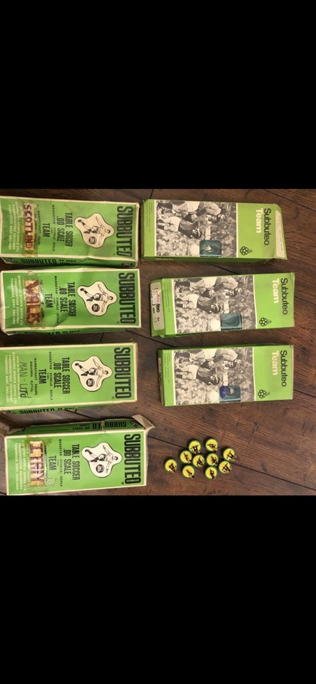 RARE Munich 1973 Subbuteo World Series Edition Complete set With BOX ...