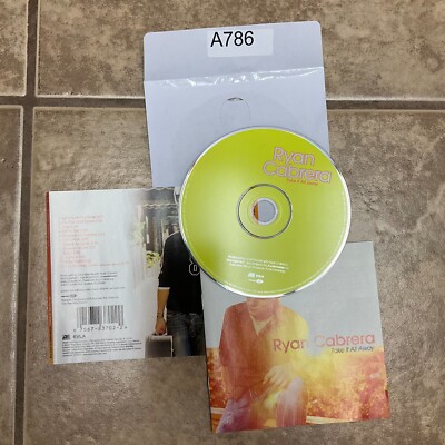 Take It All Away by Cabrera, Ryan (CD, 2004) No Case No Tracking #A786 ...