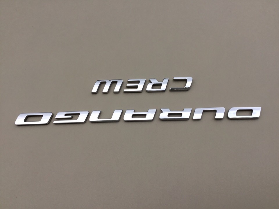 2011-2018 Dodge Durango Crew Rear Emblem Tailgate Badge Letters OEM | eBay