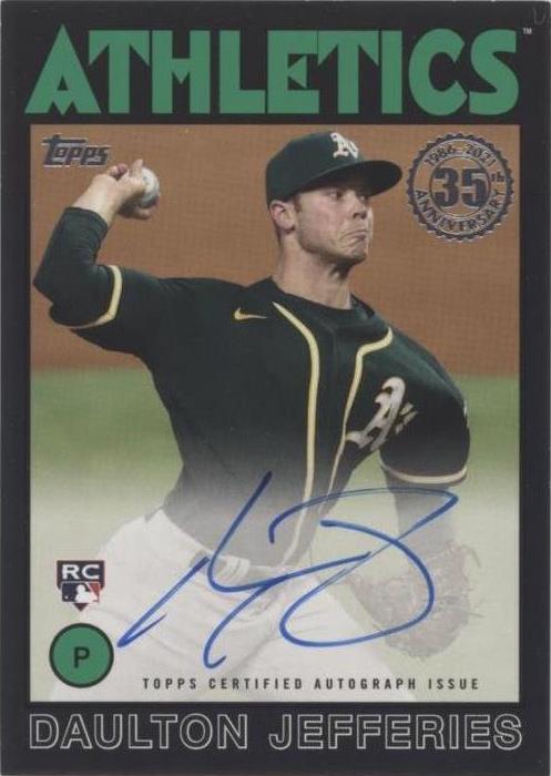 2021 Topps Update Series - 1986 Topps Baseball Autographs Daulton ...