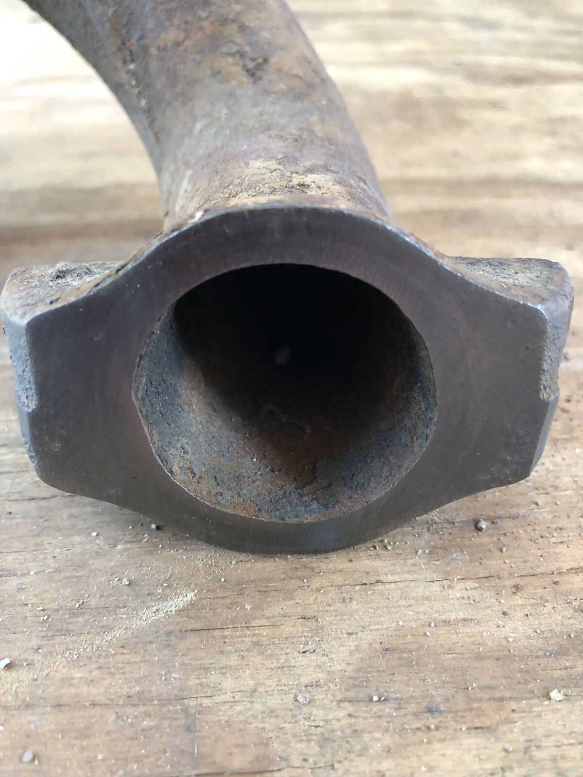 1928 1929 Model A Ford Intake Manifold Exhaust Engine Motor Muffler ...