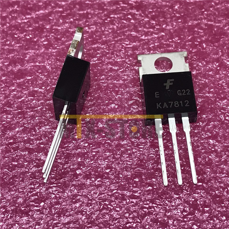 10PCS KA7812 New Best KA7812ETU IC REG LDO 12V 1A TO220-3 | eBay