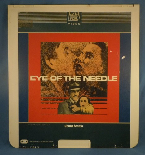 RCA CED VIDEODISC! - EYE OF THE NEEDLE with Donald Sutherland | eBay