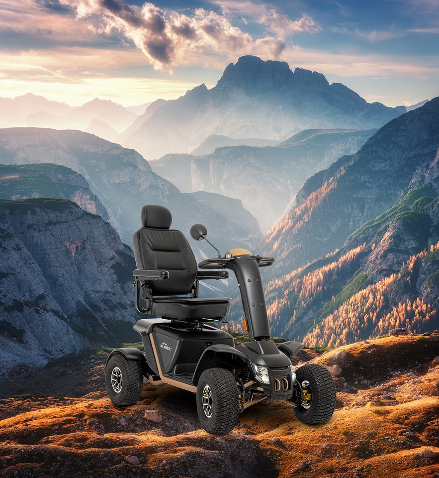 Pride Baja Wrangler 2, Outdoor Mobility Scooter, With 5-Year Extended ...