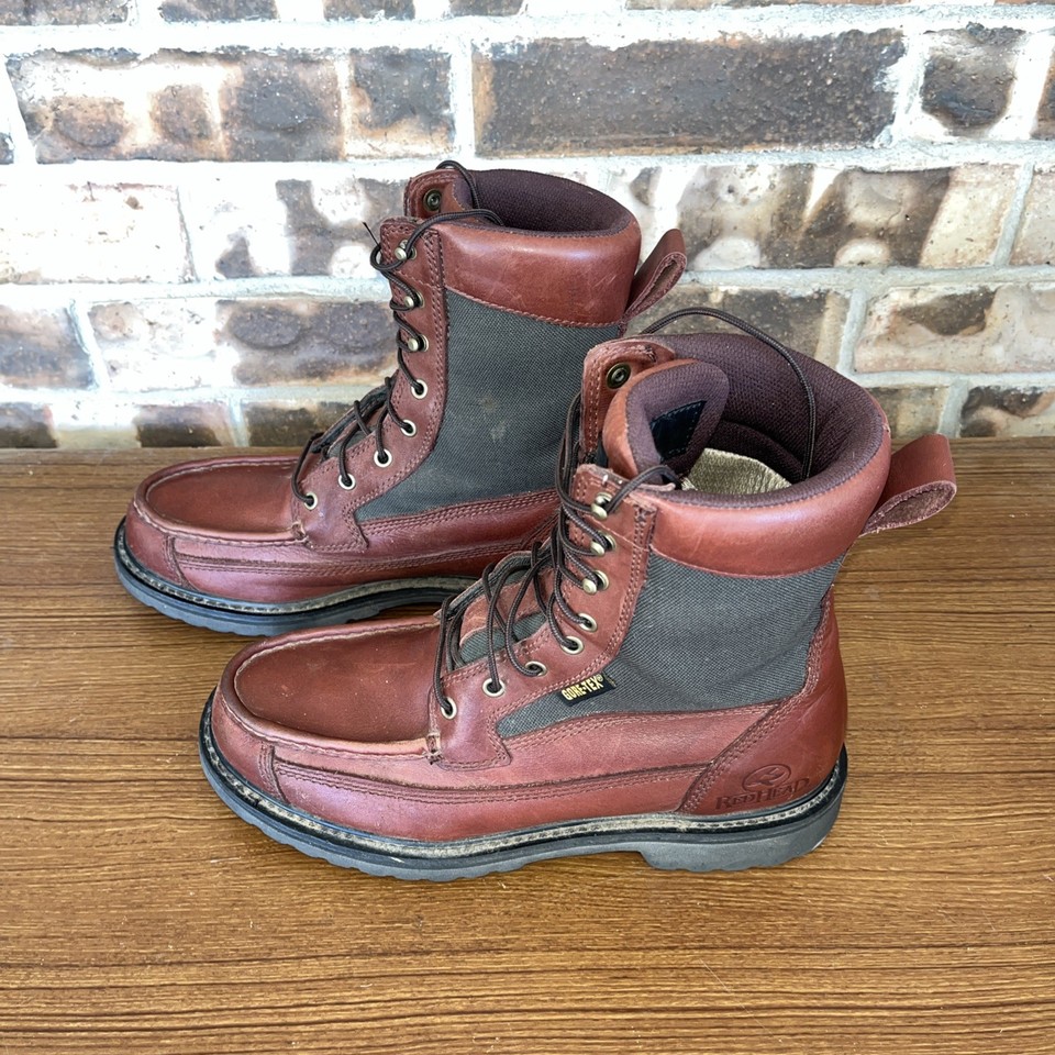 Redhead Boots Men's Brown Leather - Size 10 M Gore-Tex | eBay