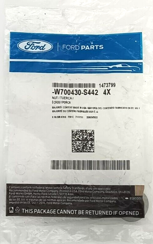 Genuine Ford Deflector Shield Nut W700430-S442 (4PCS) | eBay