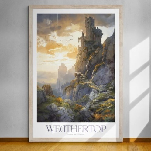 Weathertop, Amon Sûl LotR Poster | eBay