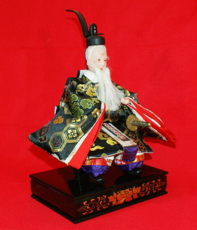 Doll of noble old man (Japanese noble clothes of 8-12 centuries) #1672 ...
