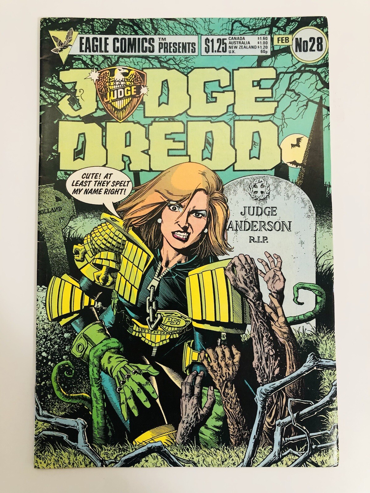 Judge Dredd Comic Book #28(Eagle Comics 1986) | eBay