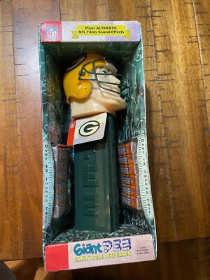 NFL Giant Green Bay Packers 12" PEZ Full Pack 12 Candy | eBay