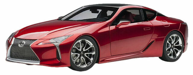 AUTOart Lexus LC 500 Diecast Model Car - Radiant Red Metallic/Dark Rose ...