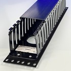 Professional Wire Organizer 2U Rack Horizontal Manager WMB1 19" w/ Back ...