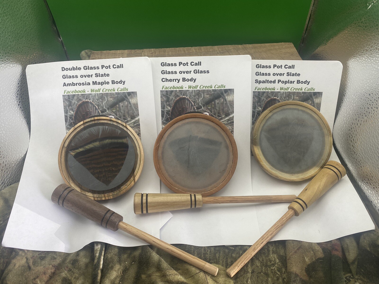 glass turkey pot calls | eBay