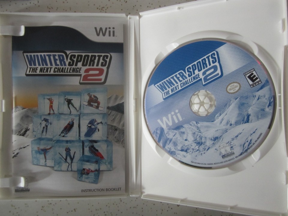 Winter Sports 2: The Next Challenge (Nintendo Wii, 2008) Complete~LOW ...
