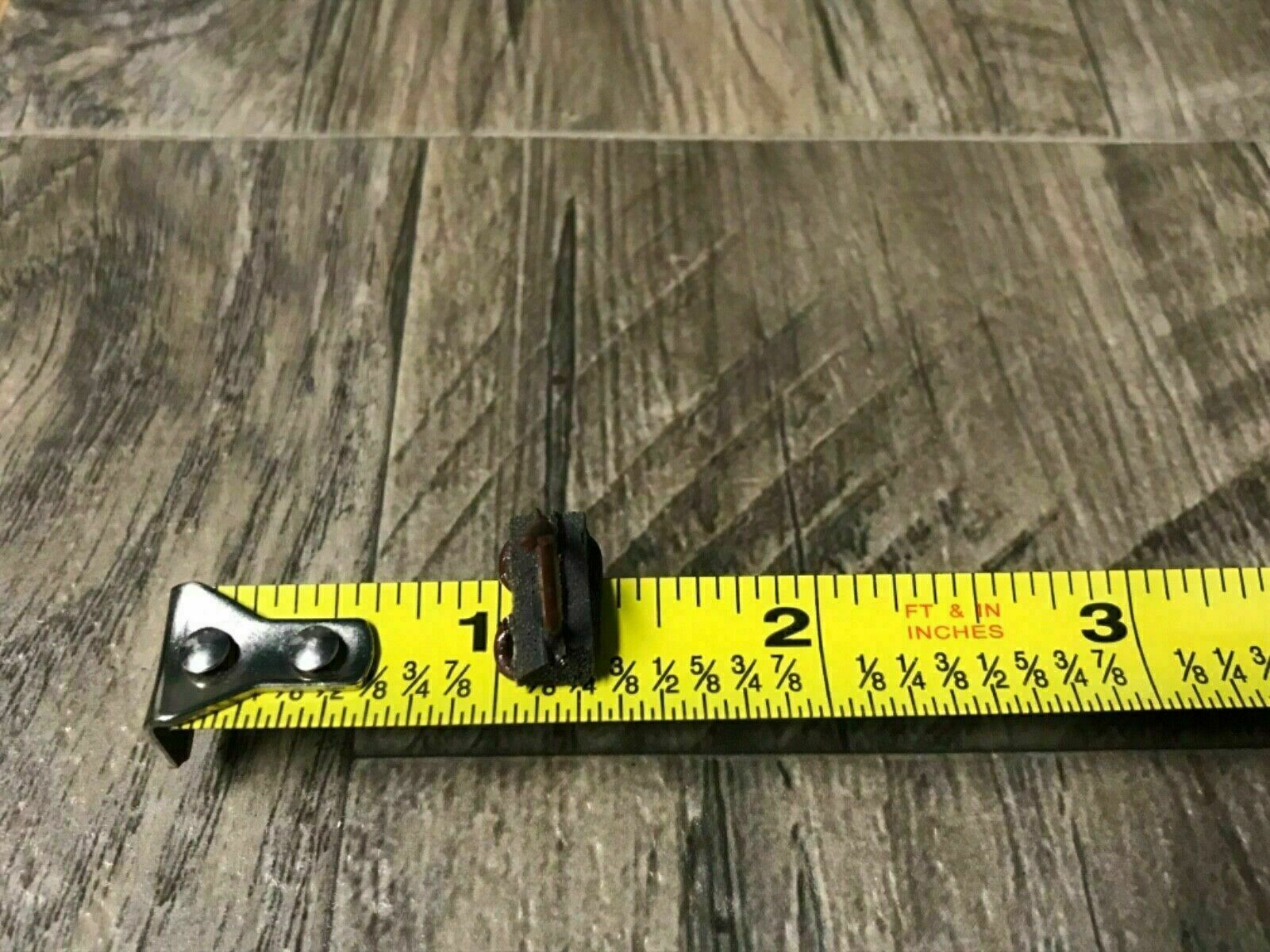 5/16” x 1/2” steel pushin body door belt moulding clips w/sealer fits ...