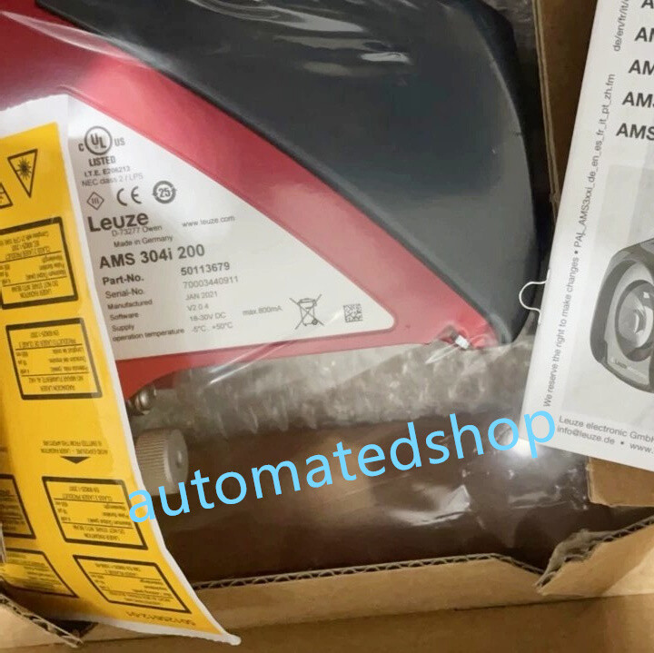 LEUZE AMS 304i 200 Scanner 50113679 Via DHL or FedEx | eBay