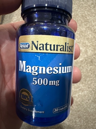 Rexall Naturalist Magnesium - 500 Mg, 30 Ct. | eBay