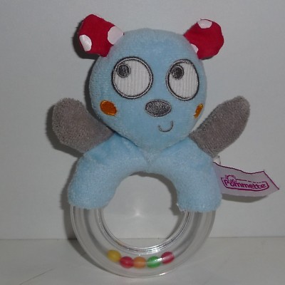 Doudou Hochet Hibou Pommette | eBay