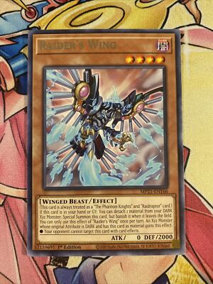 Raider's Wing MP21-EN166 Yu-Gi-Oh! Card NM 1st Edition | eBay
