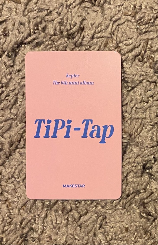 Kep1er Bahiyyih ‘Tipi-Tap’ Makestar POB Photocard | eBay