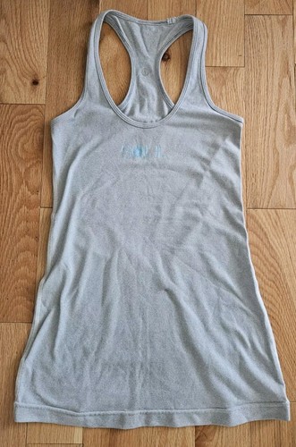 Lululemon Women's Grey Racerback Soul Cycle Women’s Tank Top Size 4 Or ...