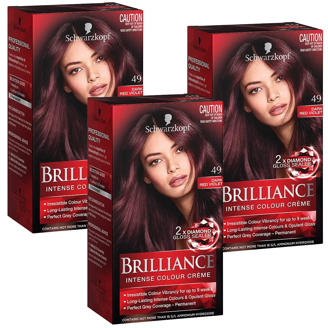 Dark Red Violet Brown