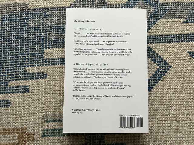 A History of Japan, 1334-1615 by George Sansom (1961, Trade Paperback ...