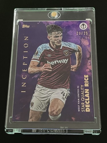 Topps Inception 2021/2022 Star Quality Declan Rice West Ham United ...