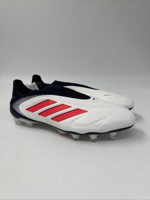 ADIDAS COPA PURE 3 ELITE LACELESS FG CLEATS WHITE/RED/BLACK IH0076 Men ...