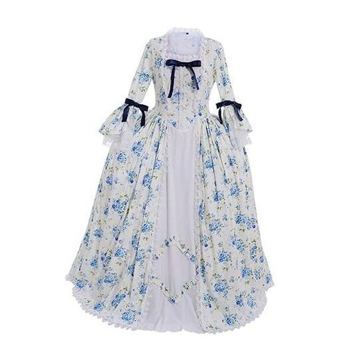 Women's Rococo Ball Gown Gothic Victorian Dress Costume X-Large | eBay