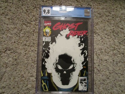Ghost Rider #15 Glow in the Dark Cover Marvel 7/91 CGC Graded 9.8 ...