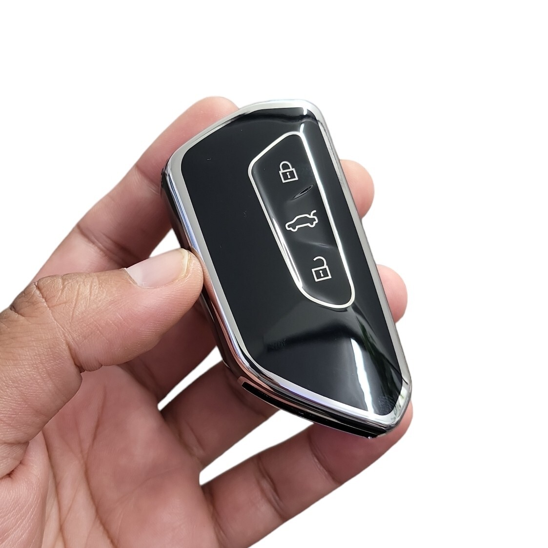 Key Case Cover for VW Volkswagen Golf 8 MK8 ID3 ID4 Cupra Skoda Octavia ...